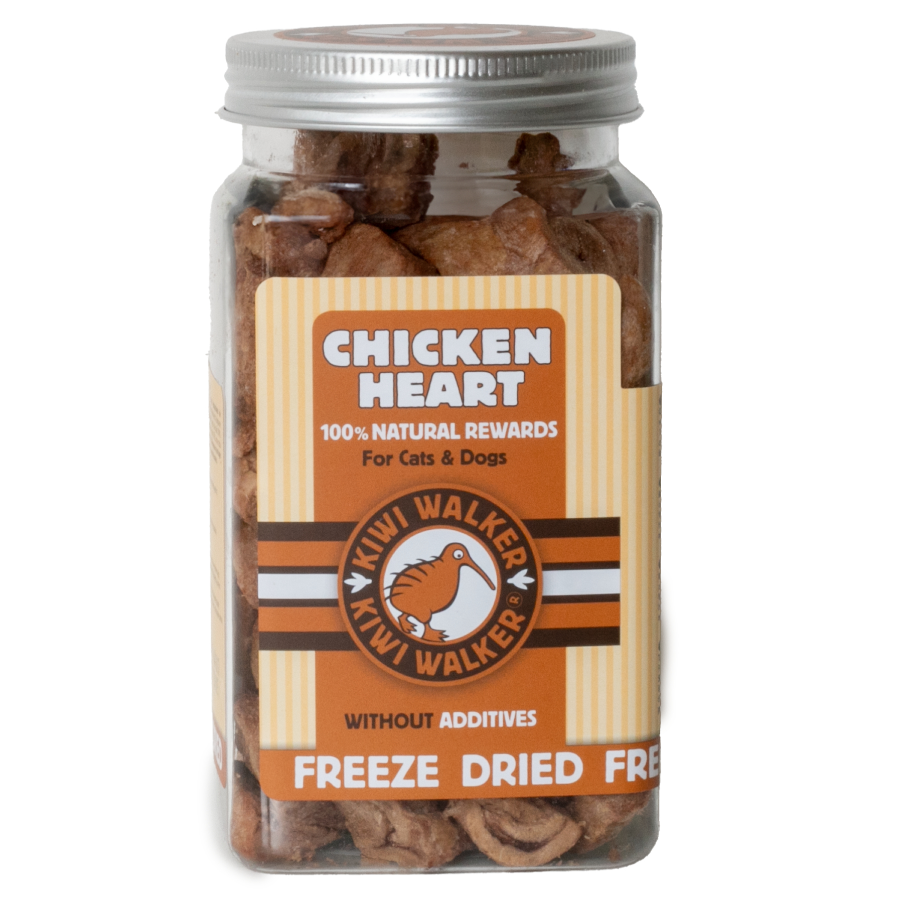 Kiwi Walker Snacks Chicken Heart 60g - 100% kurze serca, liofilizowane ...
